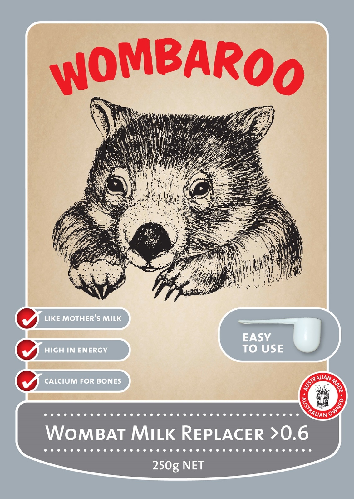 Wombat Milk >0.6 - Wombaroo
